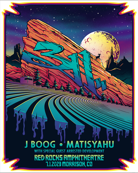 311 announce performance at Red Rocks Amphitheatre – Backstage Axxess